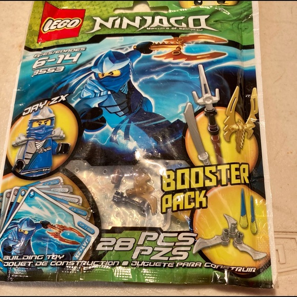 Lego | Toys | Rare Ninjago Lego 9553 Jay Zx Booster Pack 28 Piece 22new ...